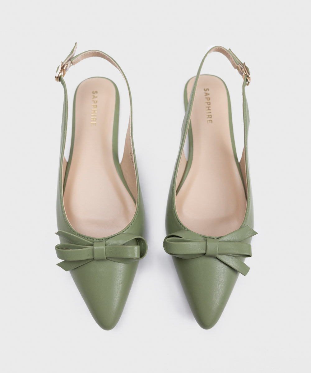 Sapphire - Faux Leather Flat Sandals – Western.pk