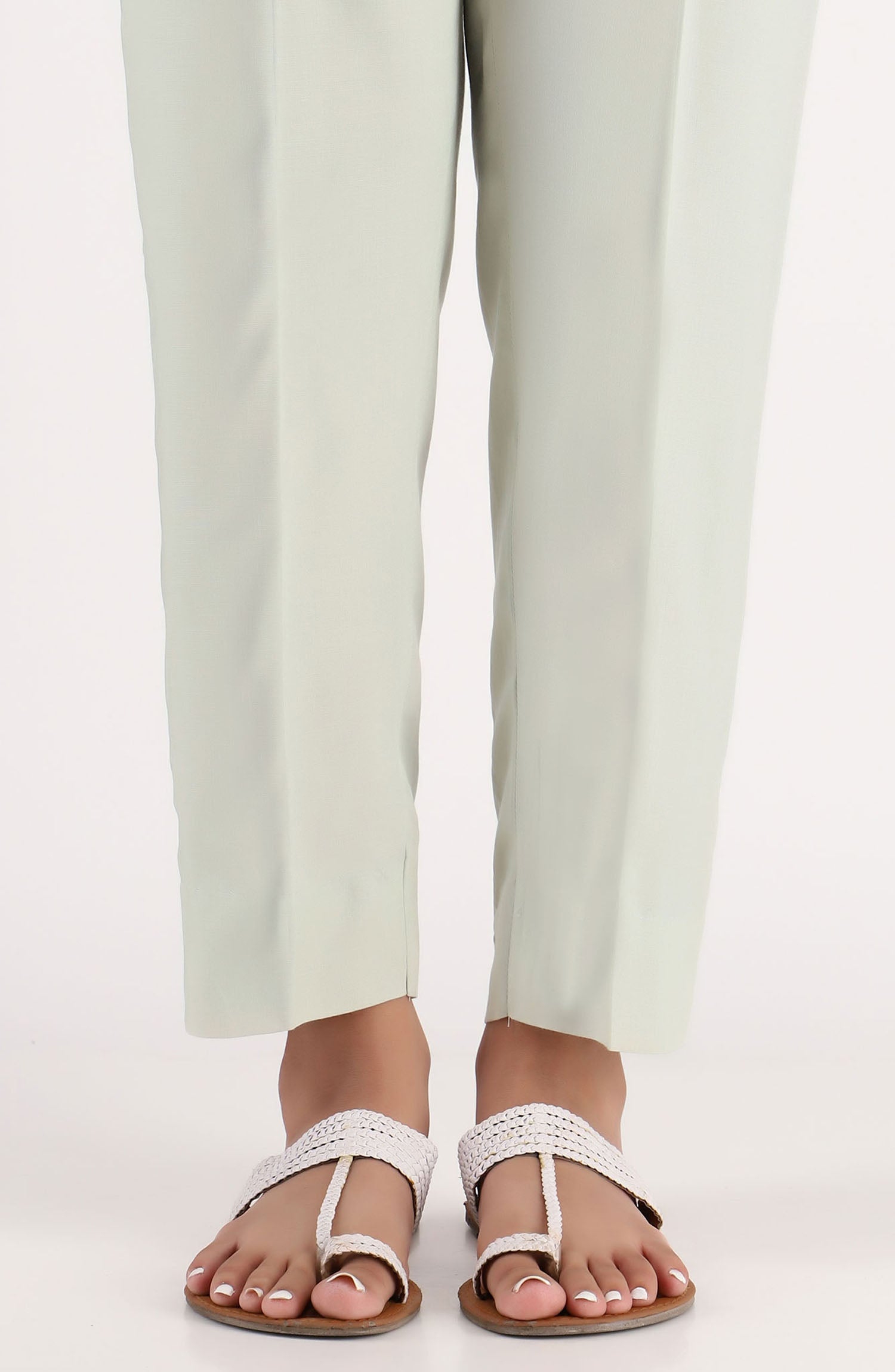 Orient - Stitched Basic Pants- Light Green – Western.pk