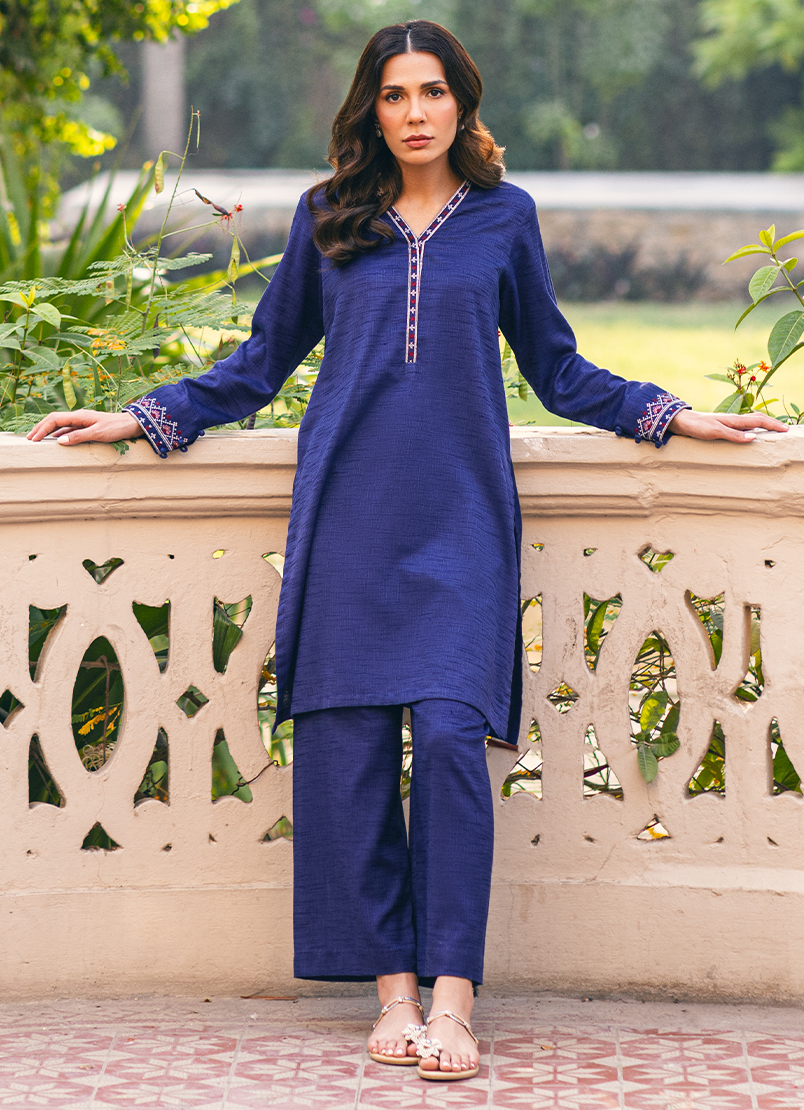 Embroidered CO-ORD Set – Western.pk