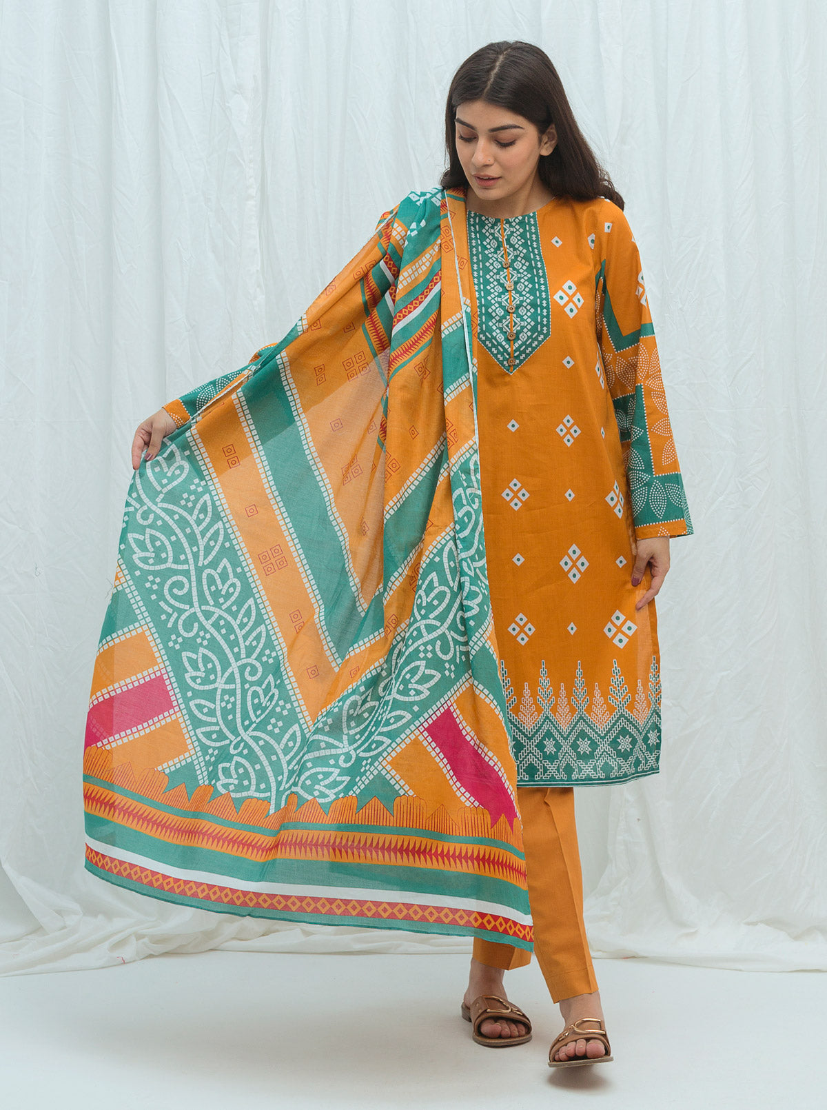 Beechtree - Midsummer Glow-Printed-3P – Western.pk