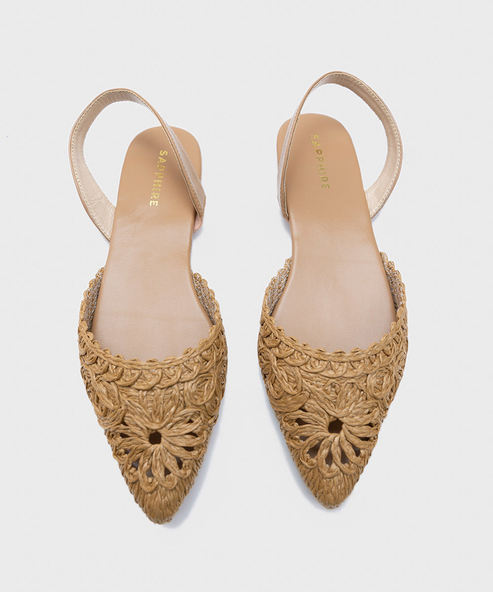Sapphire - Tan Slingback – Western.pk