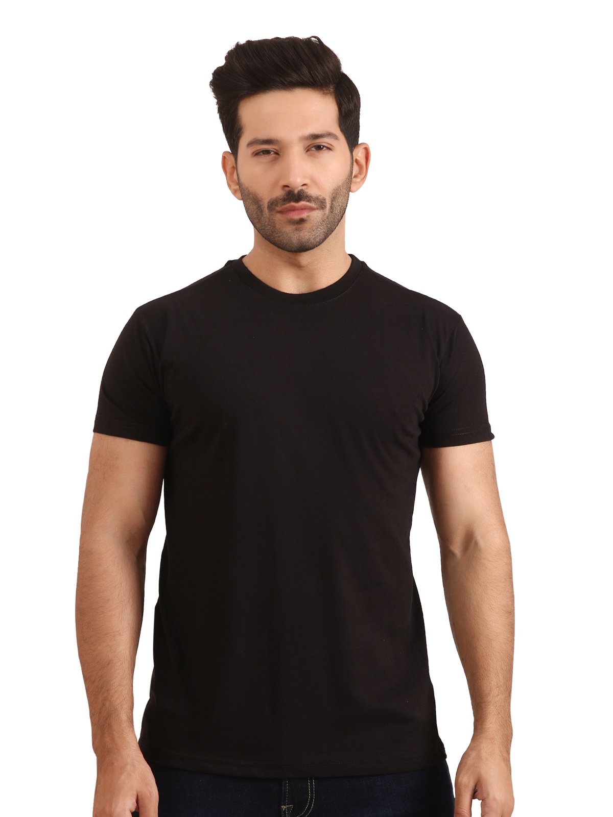 Edenrobe - Men's Black Basic Tee - EMTBT20-002 – Western.pk