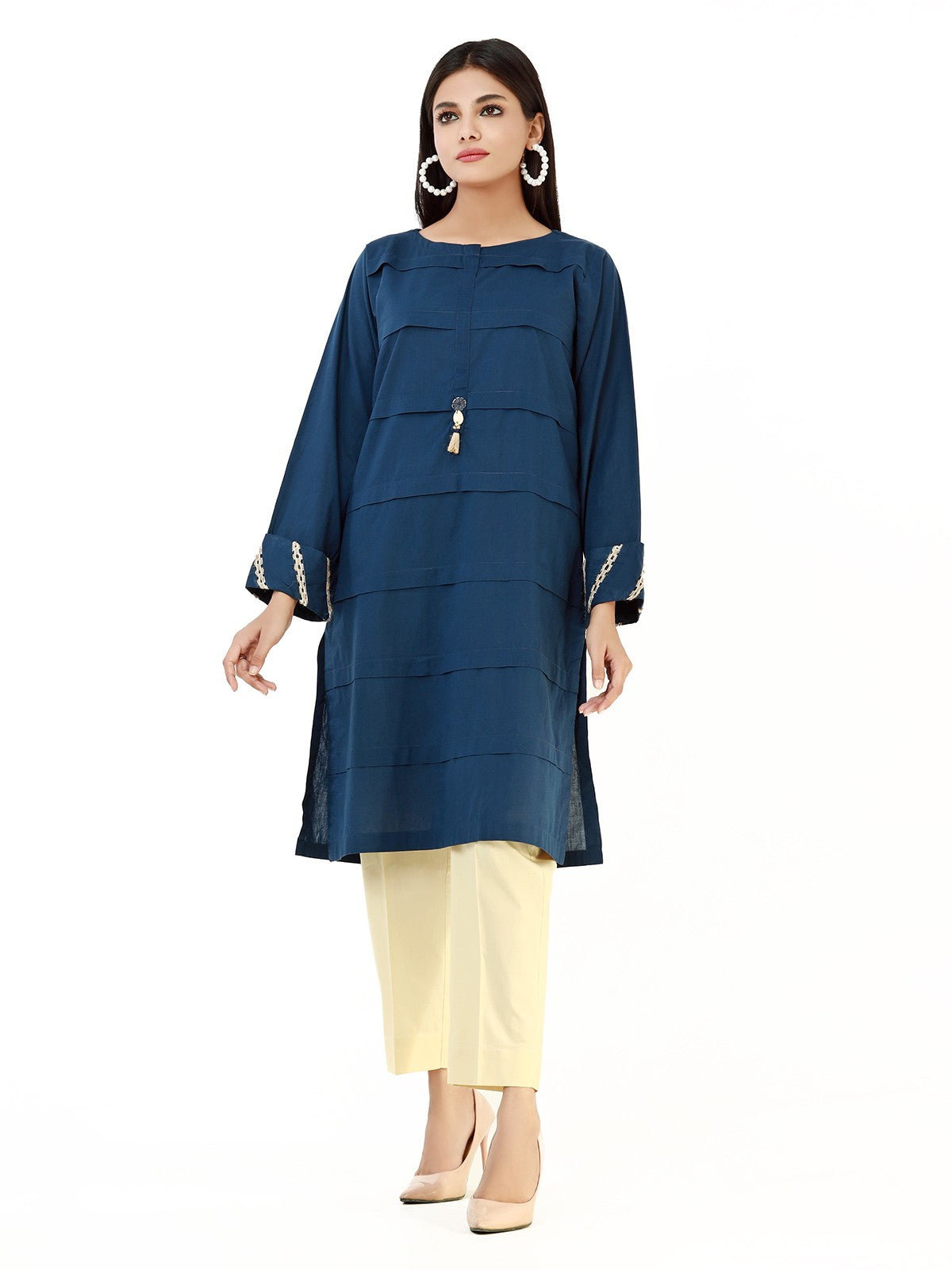 Edenrobe - Pret 1Pc Printed Cambric Shirt - EWTK22-68034 – Western.pk