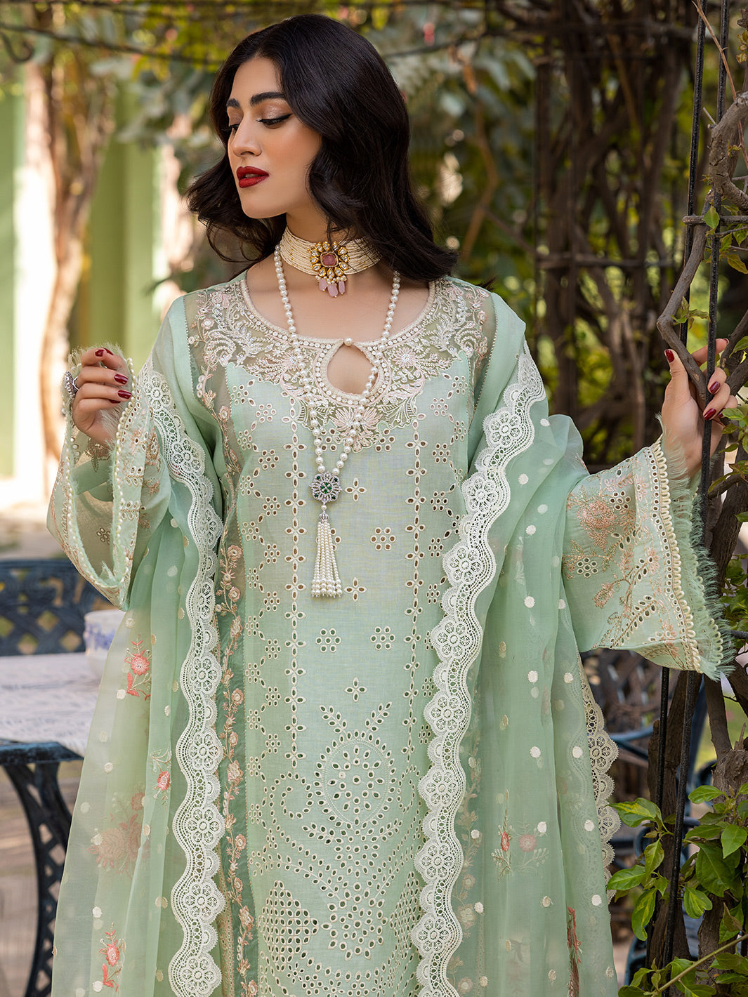 Binilyas - 701 - B | 3 Piece Luxury Unstitched – Western.pk