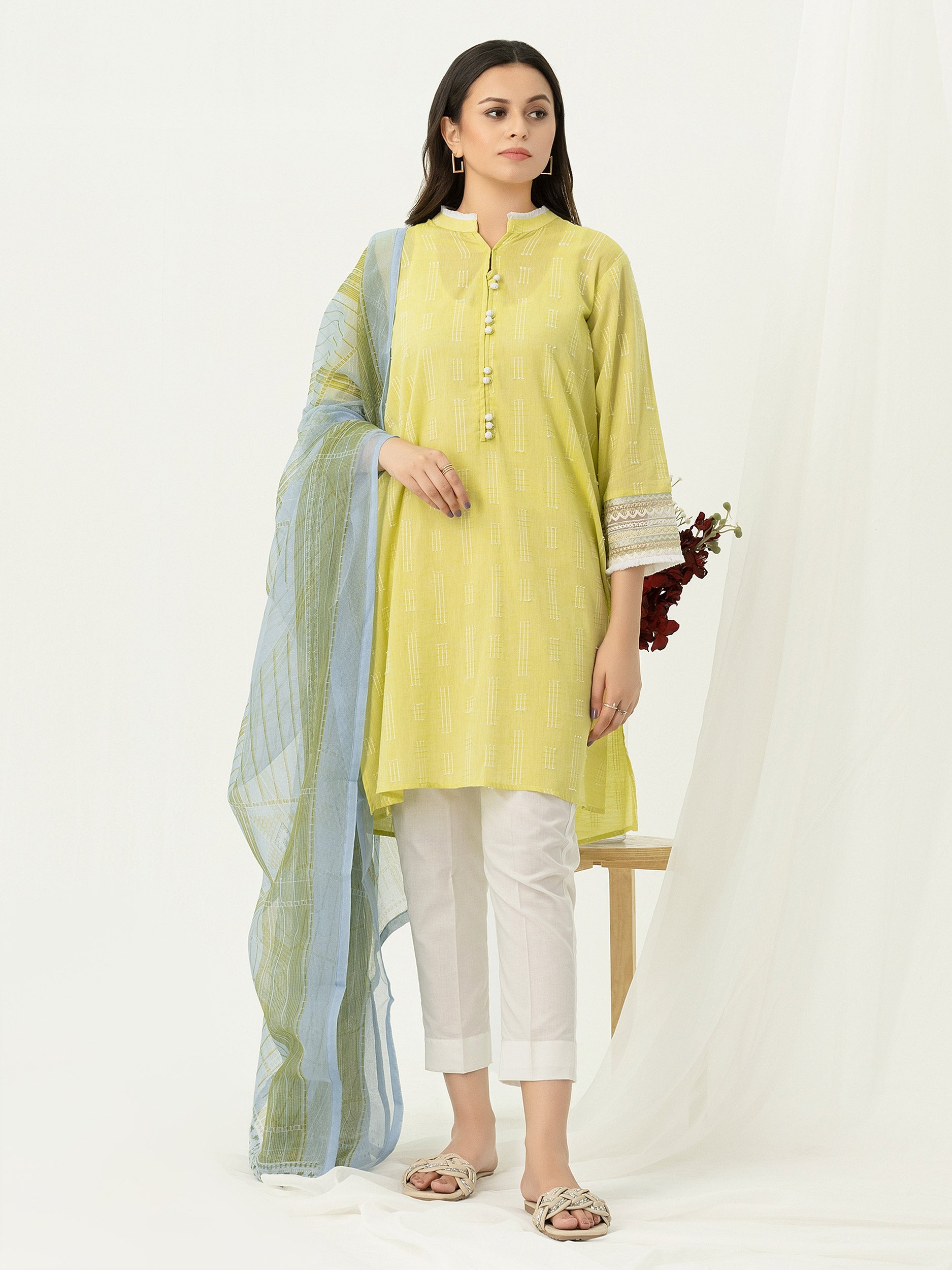 Limelight - 2 Piece Textured Lawn Suit-Dyed (Pret) – Western.pk