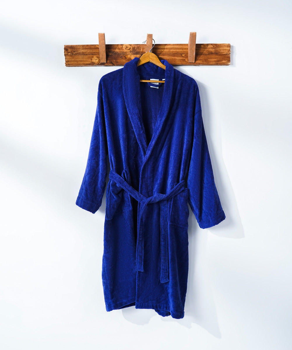Sapphire - Bellwether Blue - Bathrobe Set – Western.pk