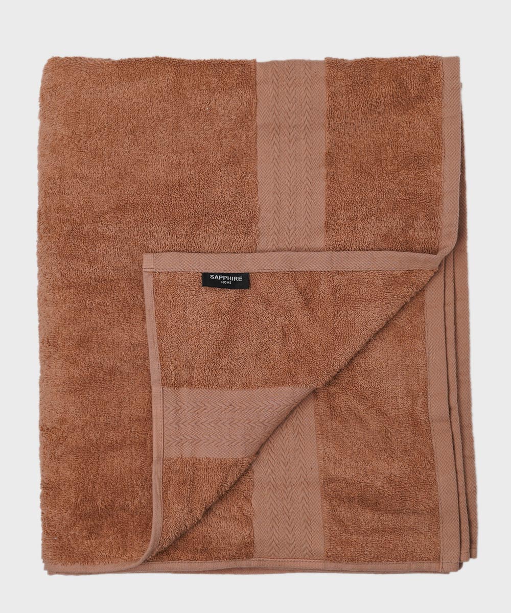 Sapphire - Indian Tan - Bath Sheet – Western.pk