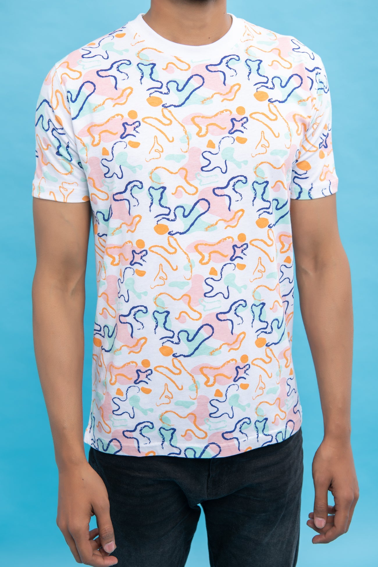 BTW - REGULAR FIT PRINTED T-SHIRT – Western.pk